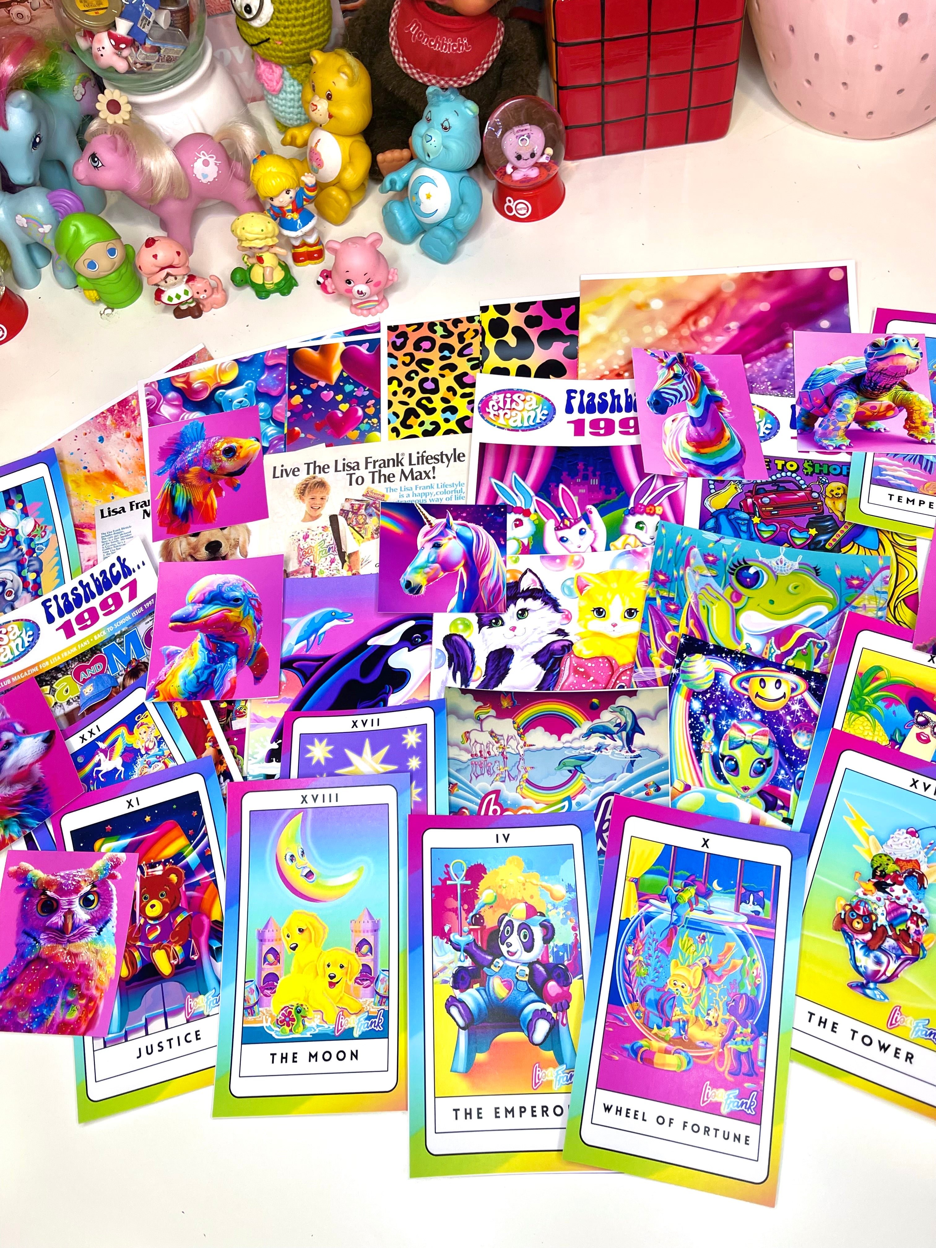 Lisa Frank Ephemera Pack – Trinkets and Treasures